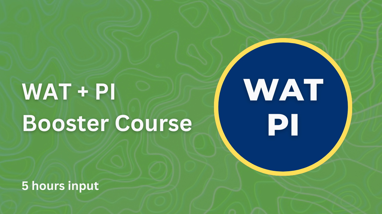 IIM WAT PI Booster Course
