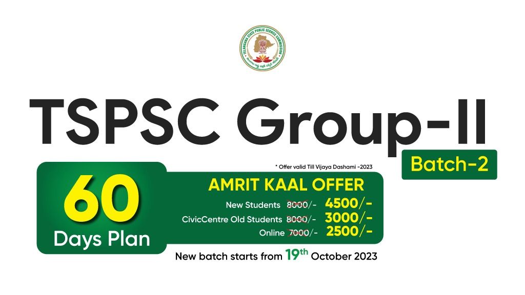 TSPSC Group-II 60 Days Plan | Batch-02