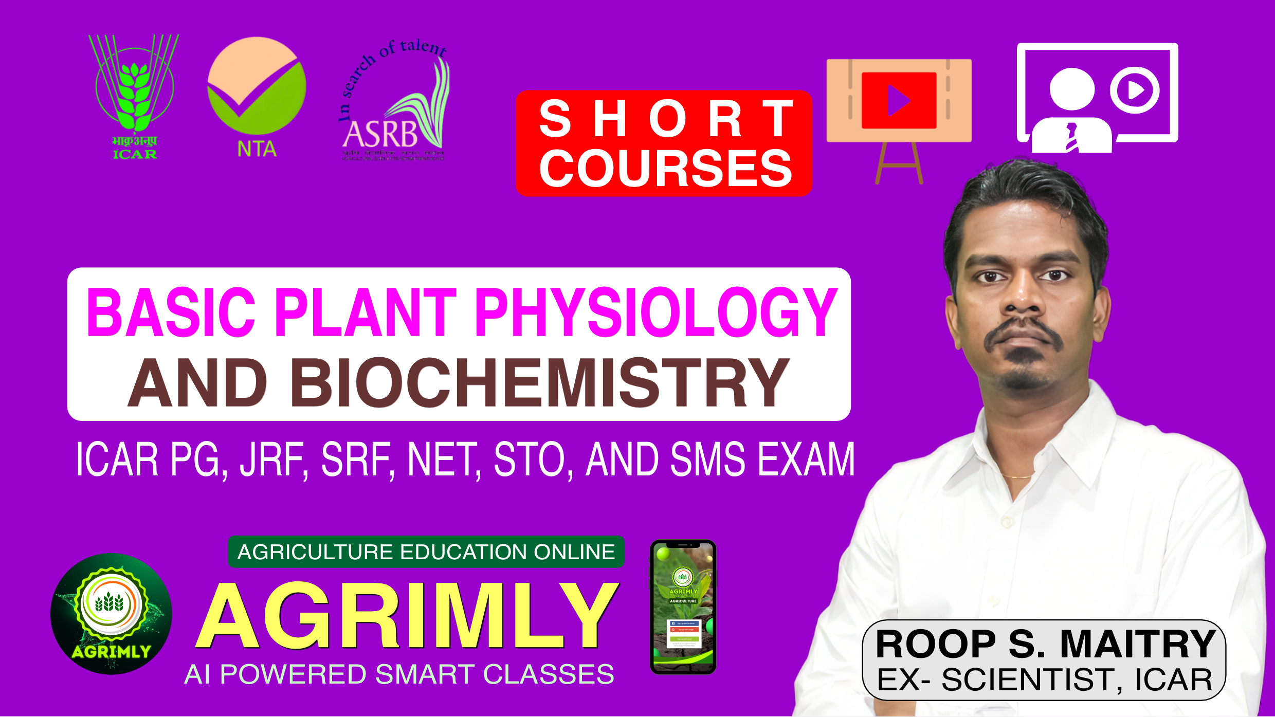 Basic Plant Physiology Biochemistry Course for PG SRF C14
