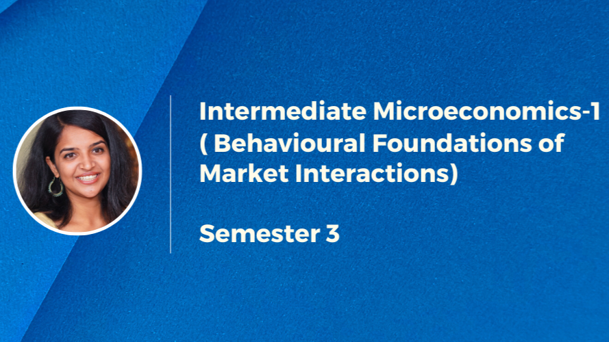 Intermediate Microeconomics 1