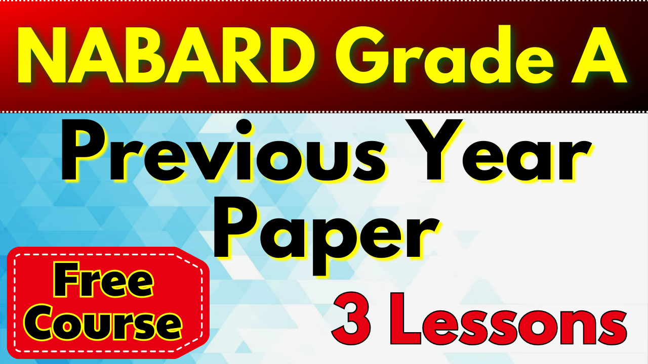 PYQs - NABARD