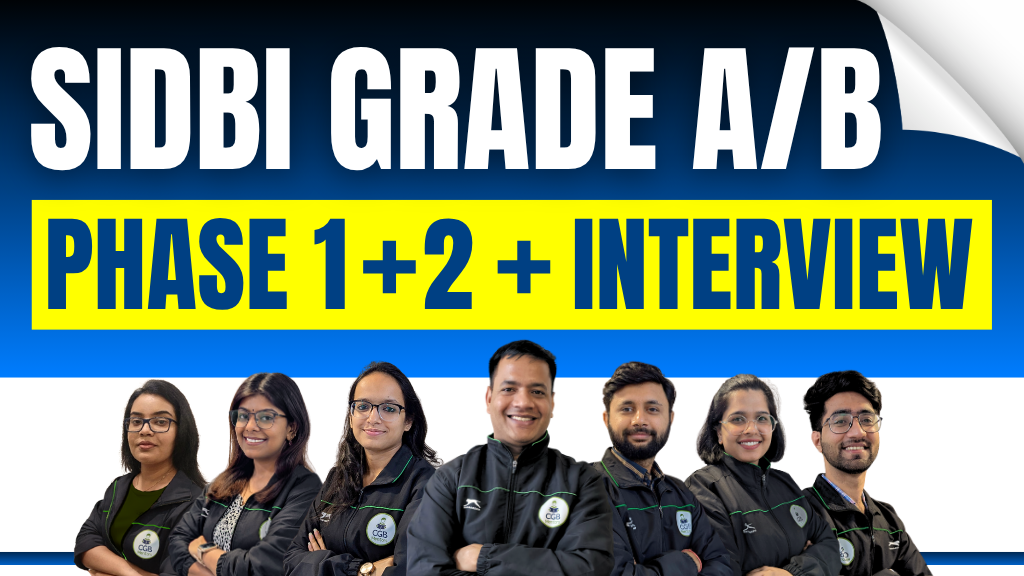 SIDBI Grade A & B 2025 Phase 2 Course – Exam Study Materials