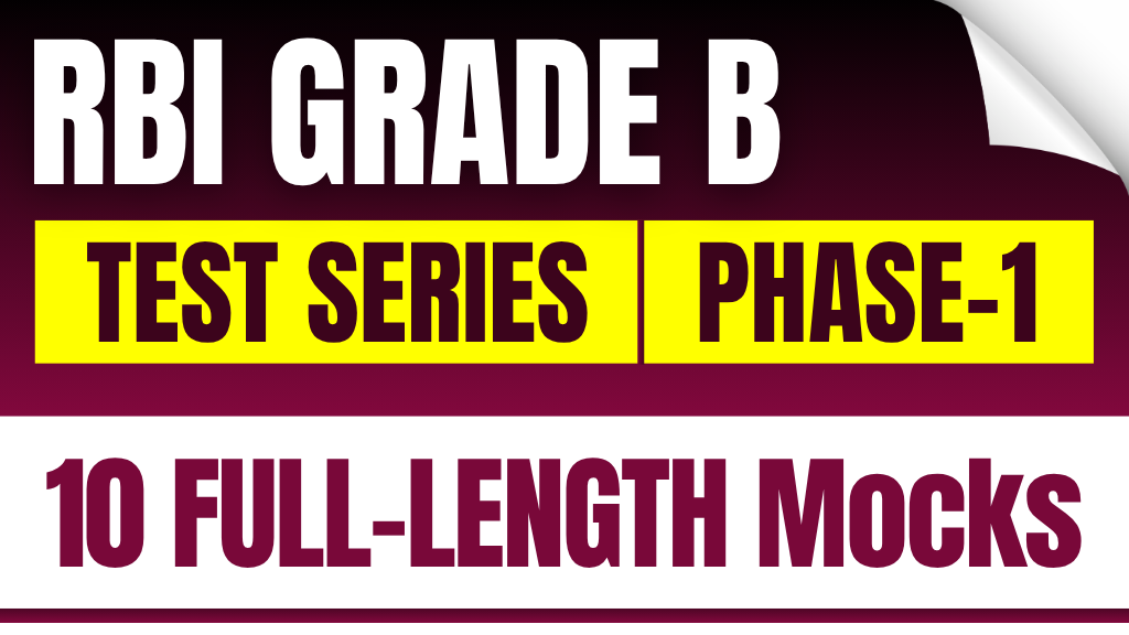 RBI Mock Test for Phase 1