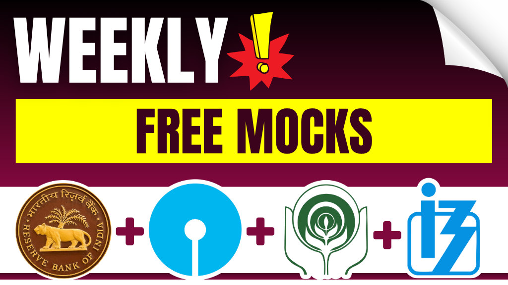 Weekly Free Mocks