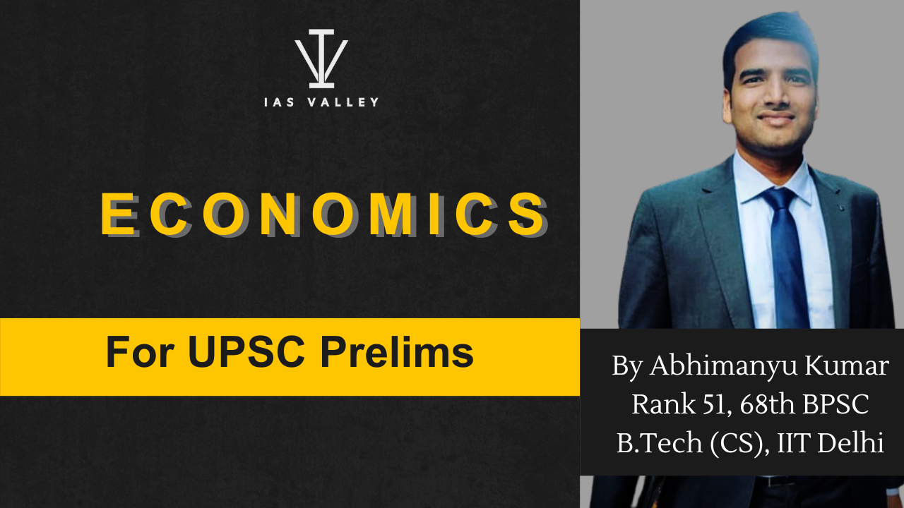 Economics for Pre (UPSC & State PCS)