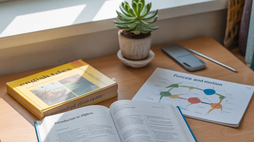 Grade 7 (Year 8) - Math, Science & English (IGCSE)