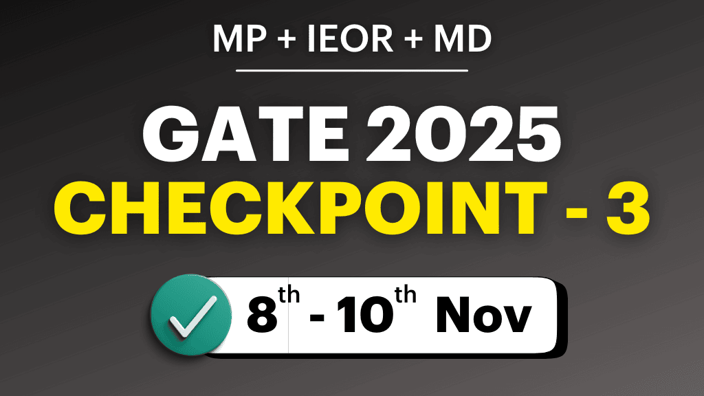 GATE CheckPoint Tests