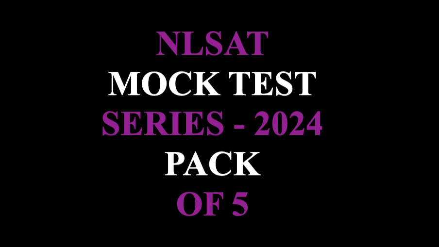 NLSAT 2024 Mock Test series NLS 3 year LLB
