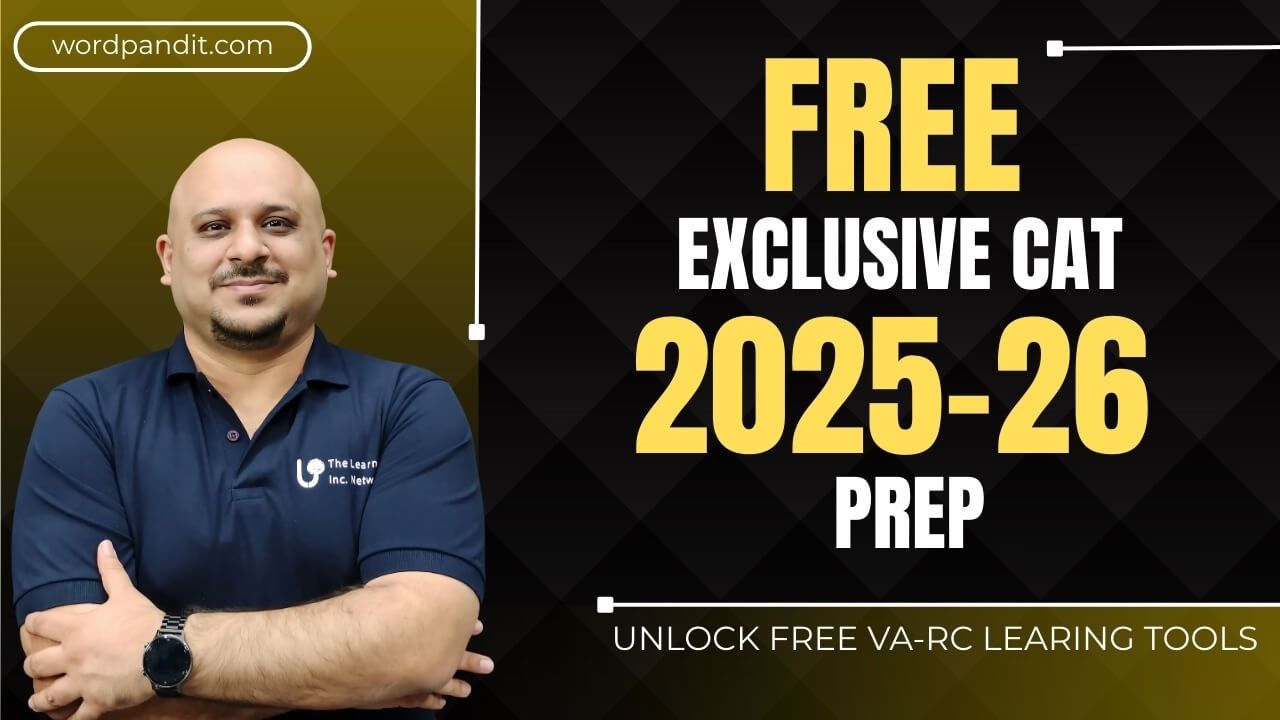 CAT-2024 Free Prep for VA-RC: Free Online Course for CAT