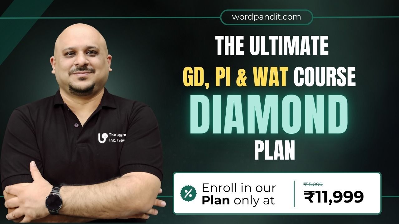 The Ultimate GD, PI, WAT Course 24/25-Diamond Plan