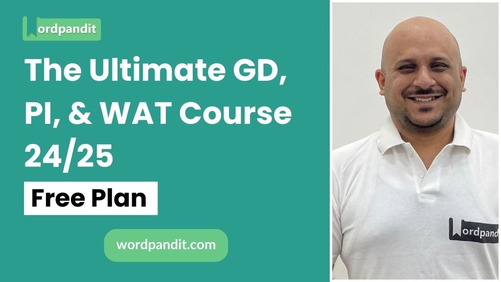 Free Course for GD, PI, WAT, and Personality Development