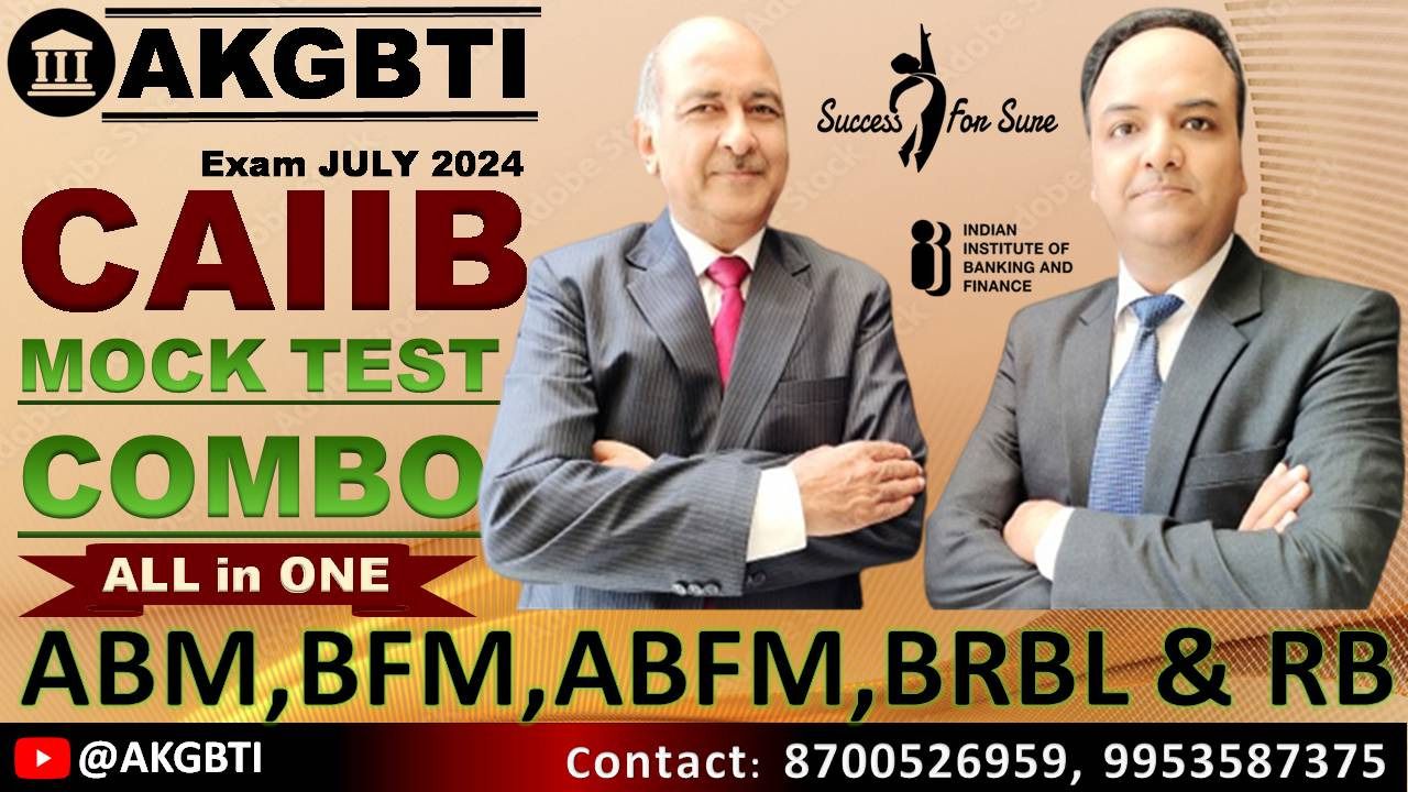 BANKERS TRAINING INSTITUTE-AKG