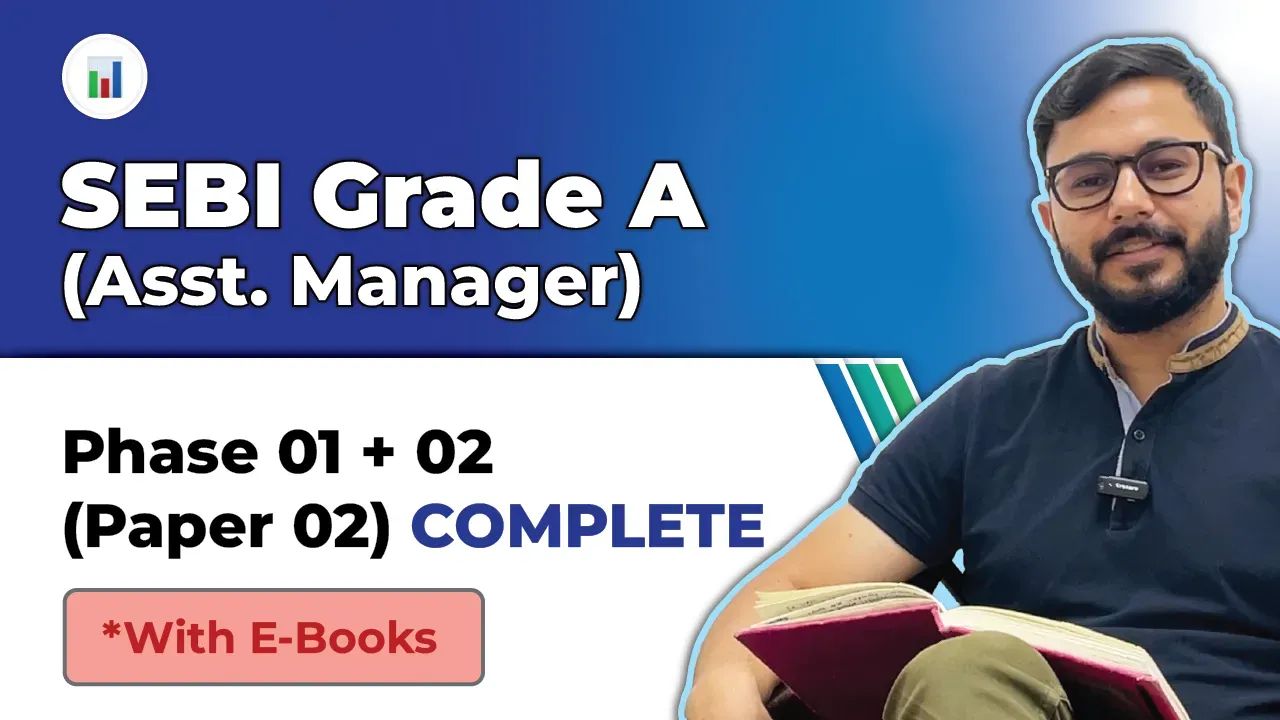 SEBI 2024 Phase 1 + Phase 2 (Paper 2) Complete Live Course